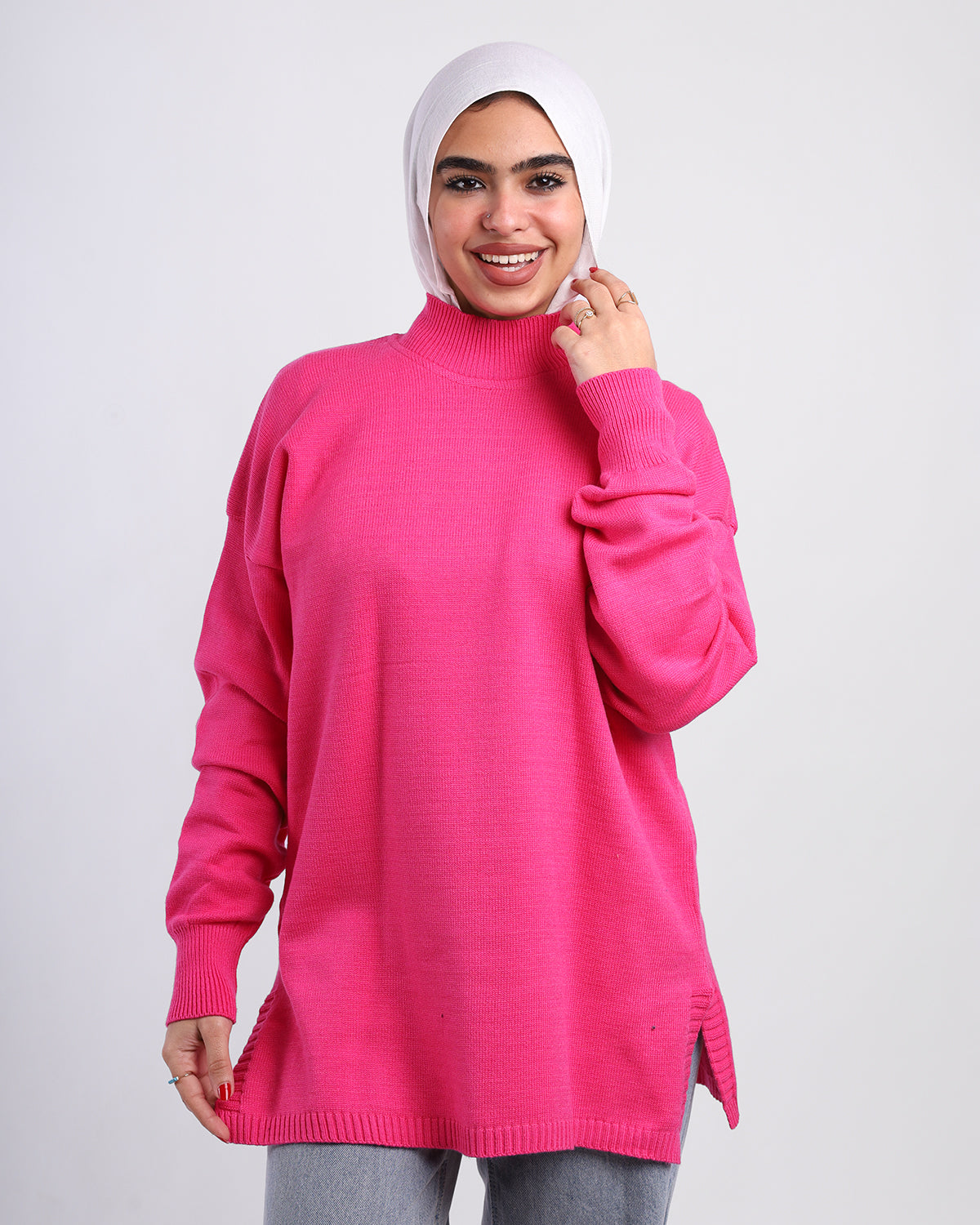 Side cut Basic pullover 11 – ElleScarfs