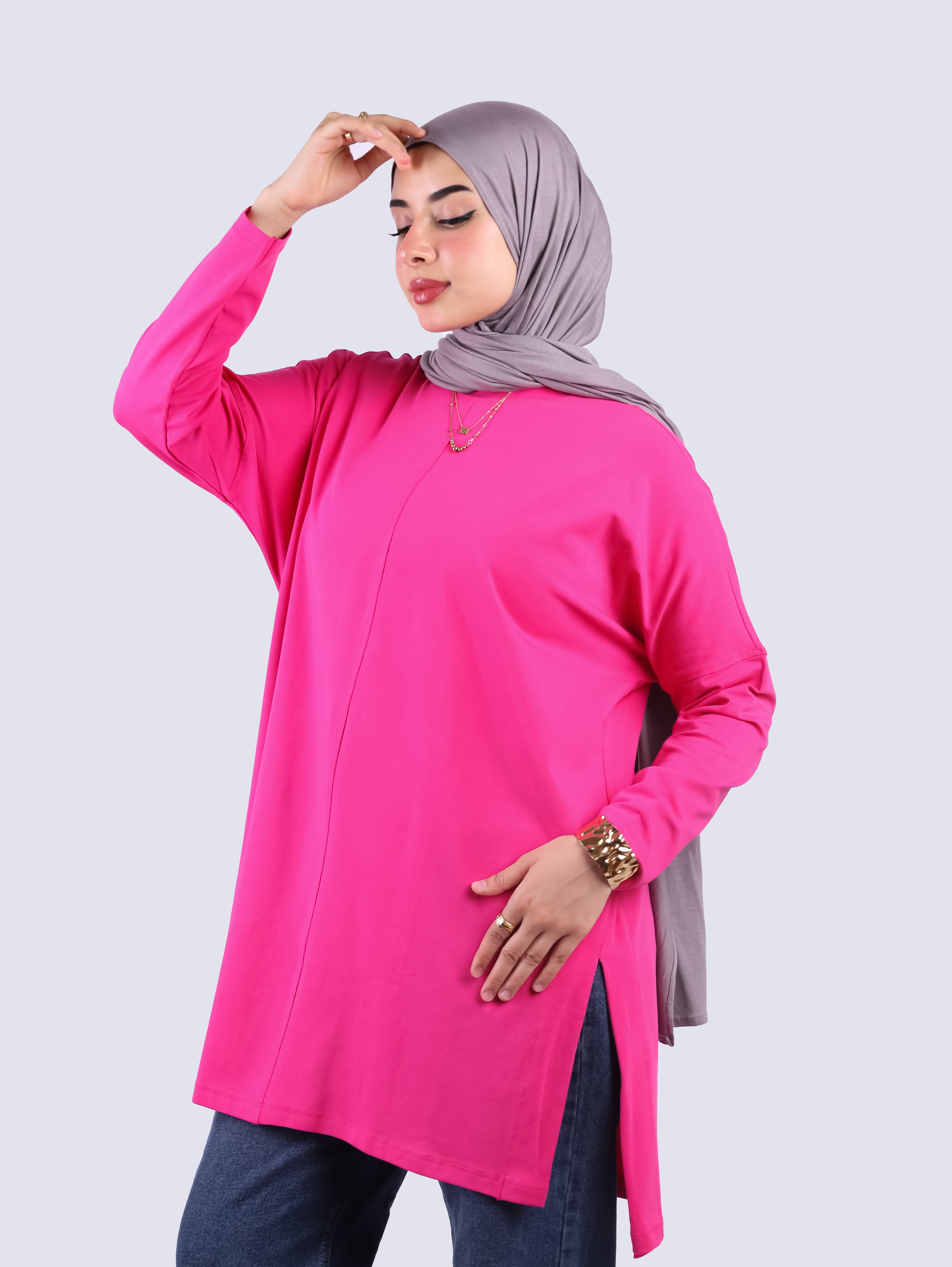 Line Oversize T-Shirt – ElleScarfs