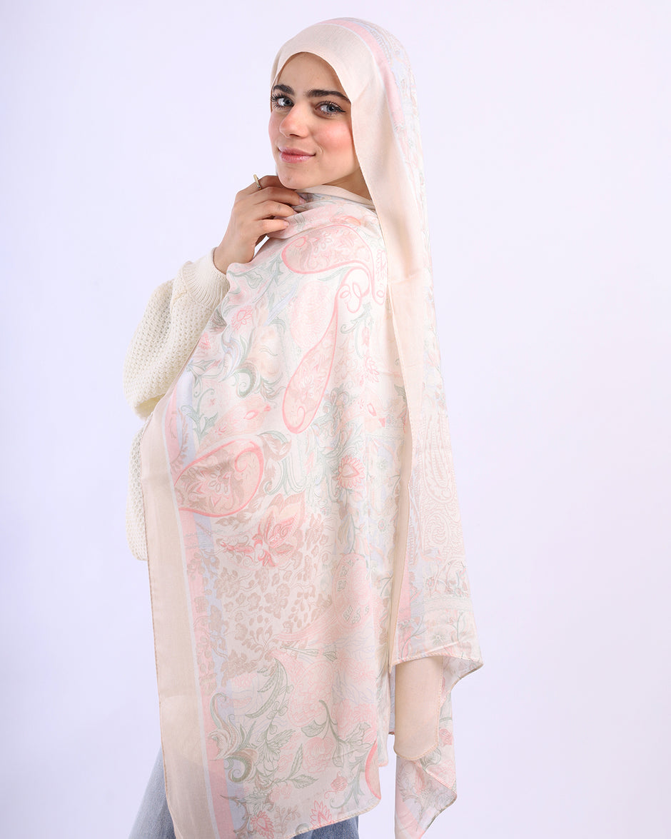 Printed Model Scarf – ElleScarfs